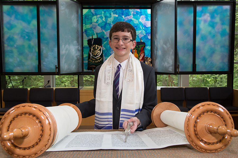 Mason's Bar Mitzvah at Temple De Hirsch Sinai & The Experience Music ...