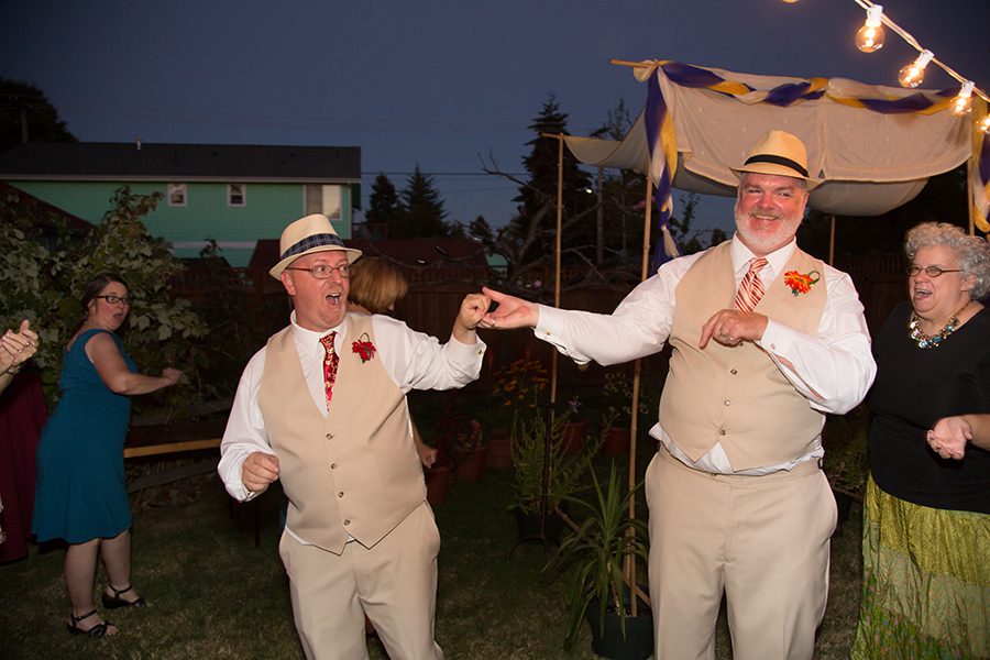 Kevin & Rich got married at home!